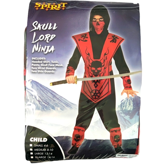 Spirit | Costumes | Skull Lord Ninja Costume 4 For 2 | Poshmark
